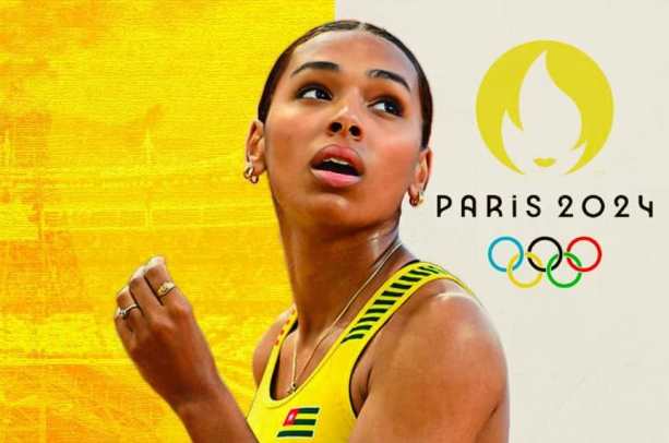 JO de Paris: Naomi Akakpo cale au 100m, mais améliore son propre record - LA PREMIERE AGENCE DE ...